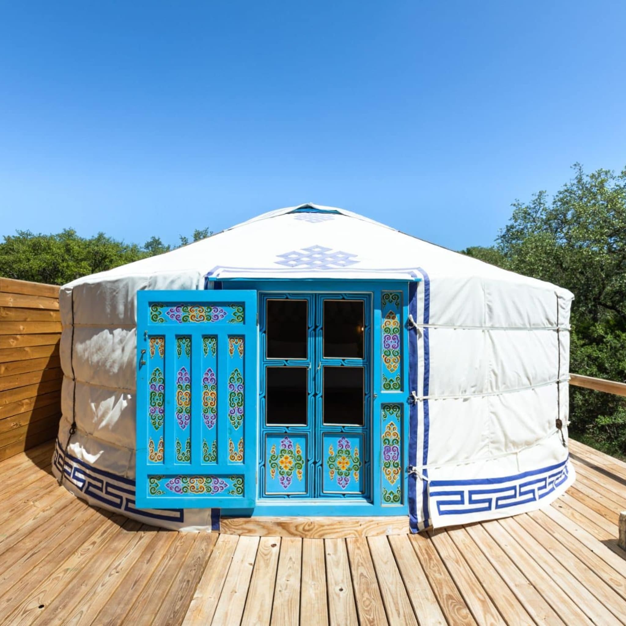 Gracie Ger | Dripping Springs Yurt | The Yurtopian Hill Country Resort